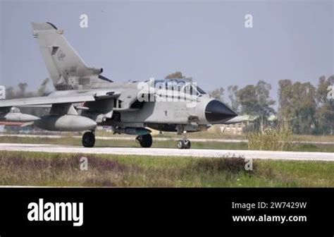 Panavia Tornado Twin Engine Variable Sweep Wing Combat Aircraft Stock Videos And Footage Hd And