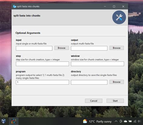Split Fasta Into Chunks Windows Gui Executable That Split A Single Or Multi Fasta File Into Chunks