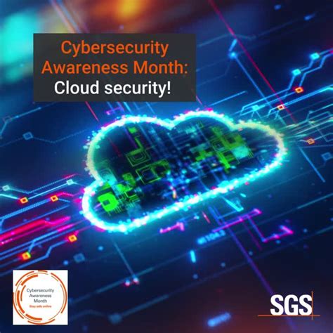 Sgs Certification Solutions On Linkedin Cybersecurityawarenessmonth Cloud Cloudsoftware