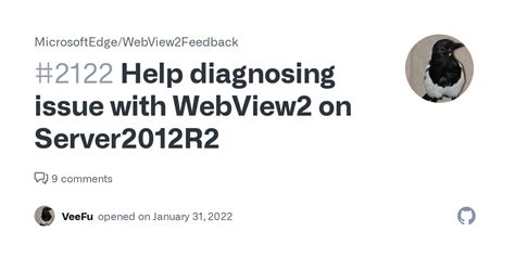 Help Diagnosing Issue With WebView On Server R Issue MicrosoftEdge