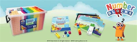 MathLink Cubes Numberblocks Classroom Set Number Routines OFF