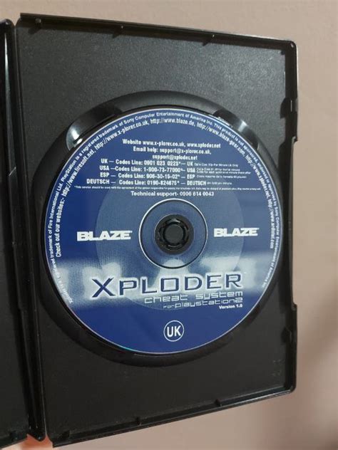 Blaze Xploder Cheat System Za PS