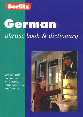 Berlitz German Phrase Book Berlitz Publishing Company 9782831562407