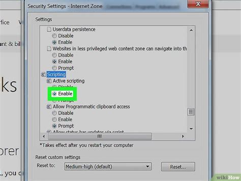 Cómo habilitar JavaScript en Internet Explorer Pasos