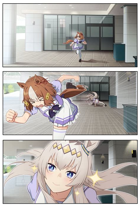 Oguri Cap And Belno Light Umamusume And 1 More Drawn By Nabe Puyo