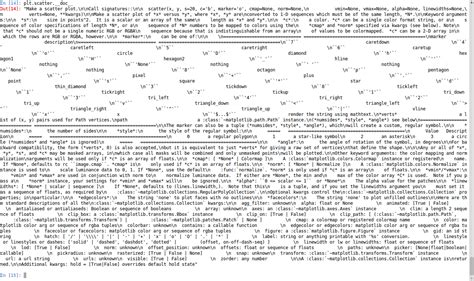Python Ipython Documentation Output Is Incorrectly Formatted Stack Overflow