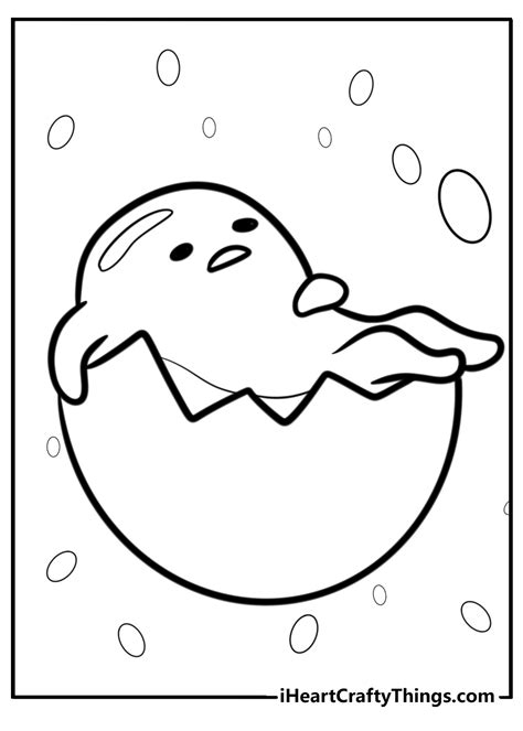 25 Gudetama Coloring Pages 100 Free To Print