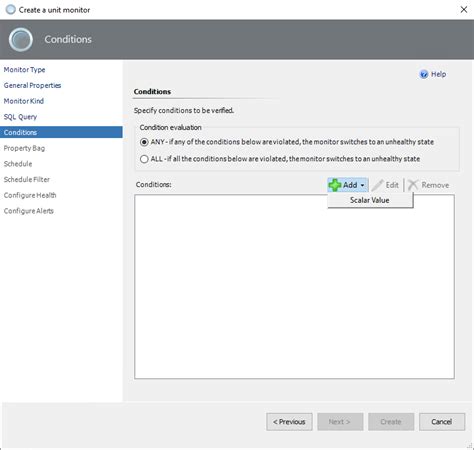 Custom Database Query Based Monitors In System Center Management Pack