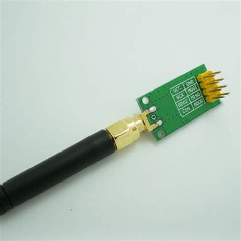 Wireless Rf Transceiver Module 433mhz Cc1101 Cc1100 Rf1100se Antenna Free Shipping Thanksbuyer