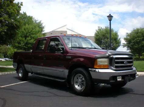 1999 Ford F 250 Xlt Crew Cab 73 Powerstroke Diesel Extra Clean No