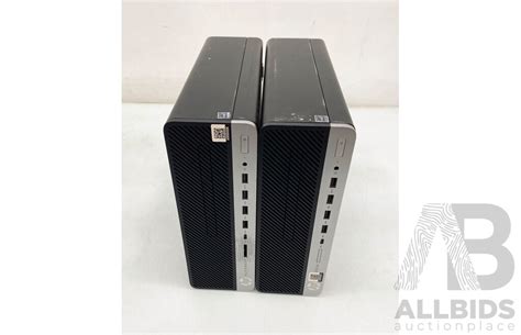 Hp G Sff Elitedesk Desktop Lot Allbids