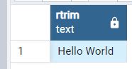 Rtrim Function In PostgreSQL DataScience Made Simple