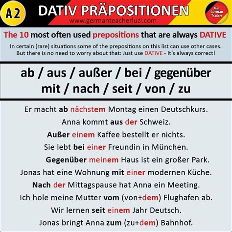 German Case Sentences Examples At Matthew Greeves Blog