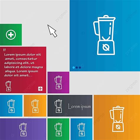 vectorized modern website buttons featuring a blender icon sign cursor pointer and sleek