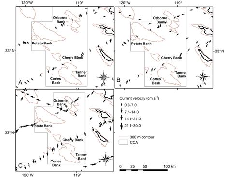 Vector Plots Of Acoustic Doppler Current Profiler Adcp Data Collected