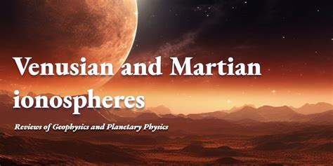 Reviews Of Geophysics And Planetary Physics On Linkedin Mars