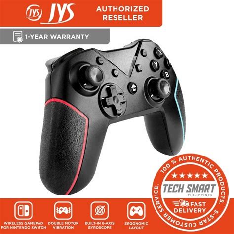 Jys Ns193 Bluetooth Wireless Gamepad For Nintendo Switch 6 Axis Vibration Somatosensory