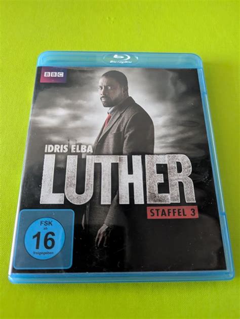Luther Staffel 3 Blu Ray Dvd Bbc Idris Elba Gebraucht In