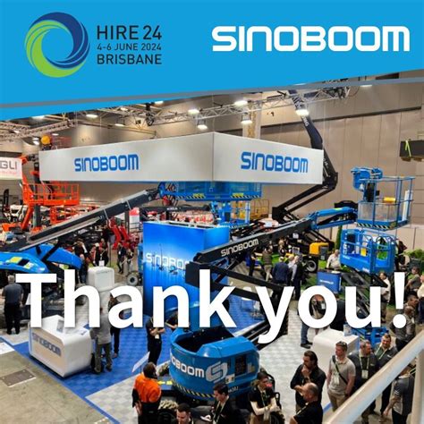 Sinoboom On Linkedin Hire24 Sinoboom Partnersinaccess Equipmenthire