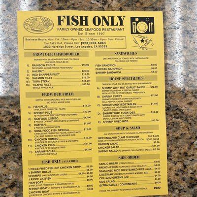Fish Only Restaurant Updated April 2026 138 Photos And 153 Reviews