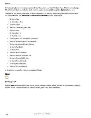 ANSYS Workbench Pdf Operating Systems Computer Software And Applications