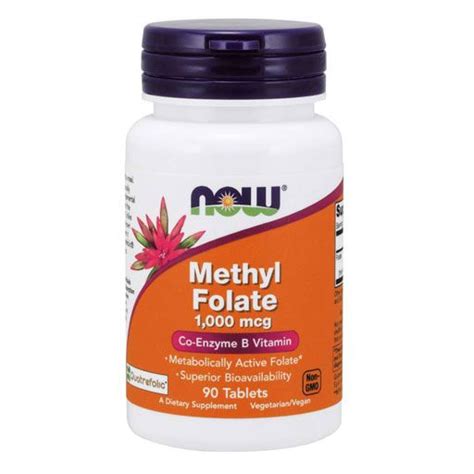 Methylfolate Now Foods Co Enzyme B Vitamin