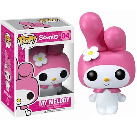Funko Pop Sanrio My Melody 04 Original Colecionavel Moça Do Pop