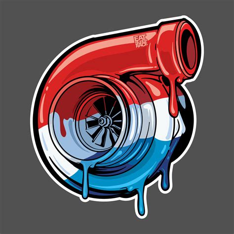 Turbo Decal For Car