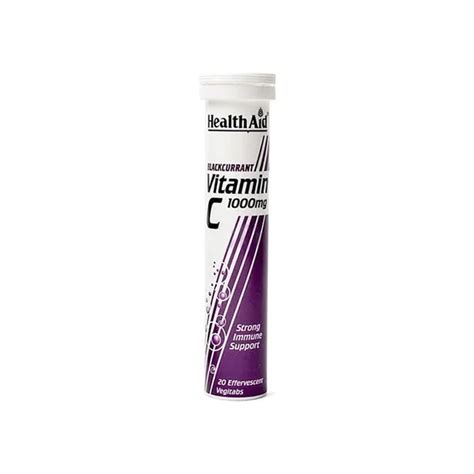 H Aid Vitamin C Blackcurrant Efferv Tabl 20 X 1000mg Limassol