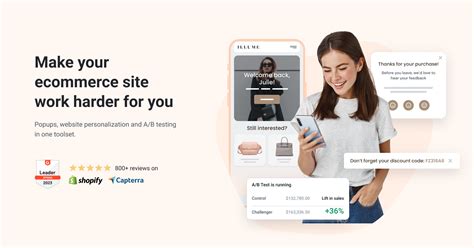 Popups Website Personalization And A B Testing In One Toolset Optimonk