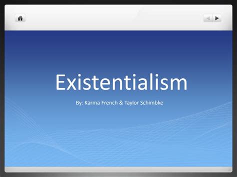 Existentialism Pptx