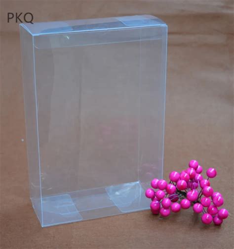 50 Pcs 5x10x20cm 완구인형 포장 상자 대형 투명 선물 상자 Pvc 투명 상자 크리스마스 파티 선물 상자선물가방and포장용품 Aliexpress