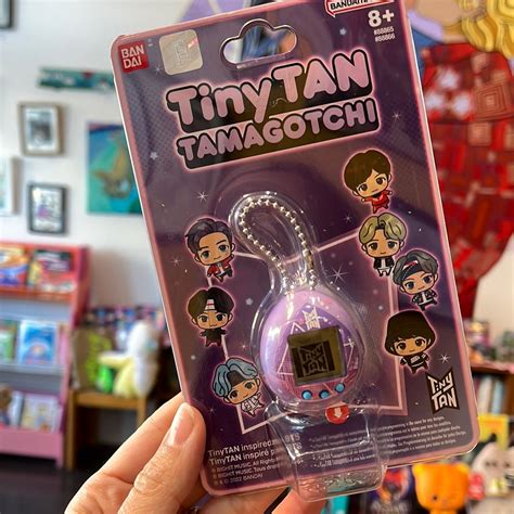 Bts Tinytan Tamagotchi Purple Sour Cherry Comics
