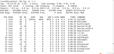 Linux进程和计划任务管理 Csdn博客