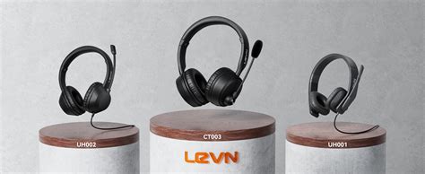 Levn Bluetooth Headset With Microphone Wireless Headset With Mic And Mute Button 60