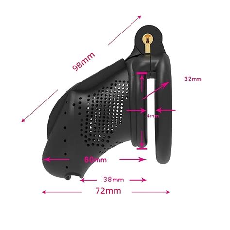 3d Printed Lightweight Chastity Cage Male Breathable Chastity Device