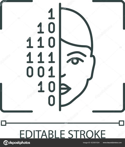 face scanning procedure linear icon stock vector by ©yay images 623551024