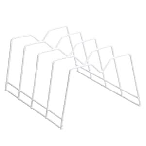 View Essentials White Wire Dish Drying