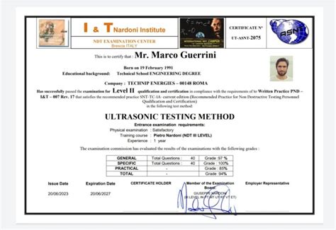 Marco Guerrini On Linkedin Ut Asme En Piping Ndt