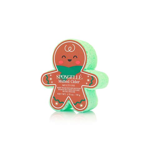 Holiday Gingerbread Multi Use Assorted Pack Spongellé Holiday Gingerbread Multi Use Assorted Pack Spongellé