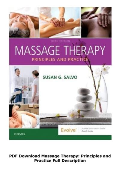 Epub Download Massage Therapy Principles And Practice Full Format