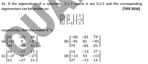 solved 41 if the eigenvalues of a symmetric 3×3 matrix a