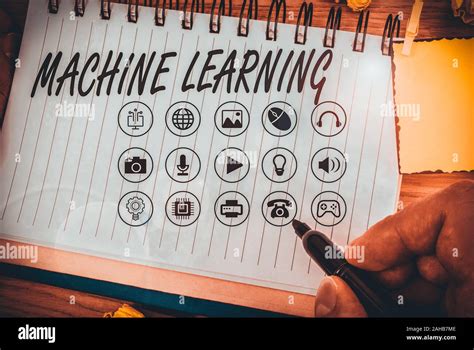 Handwriting Text Writing Machine Learning Conceptual Photo Scientific
