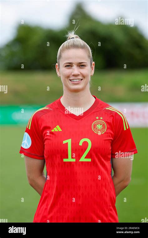 Herzogenaurach Germany 03rd July 2023 Soccer National Team Women World Cup Portrait