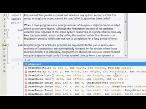 Java Graphics Tutorial Learning The Paint Method YouTube