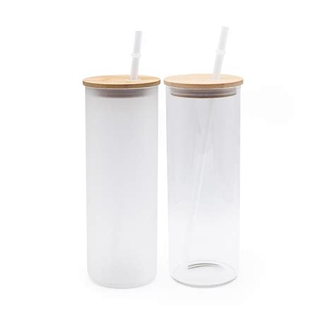 Alwin Usa Rts Wholesale Beer Can Glass With Lid 25oz Matte Clear Mixed