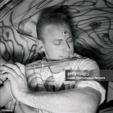 Ken Howard Aka Von Dutch Plays The Flute With His Eyes Closed In A