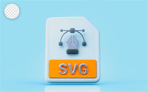Svg Document File Sing 3d Render Concept Graphic By Ahmedsakib372