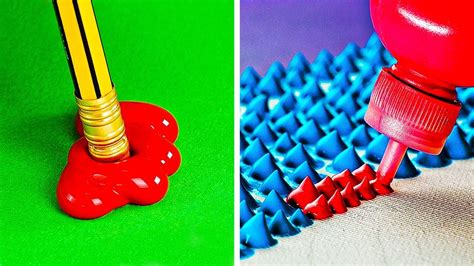 기분이 좋아지는 그림 기법 아크릴 물감 붓기 기법 초보자를 위한 그림 그리기 Youtube