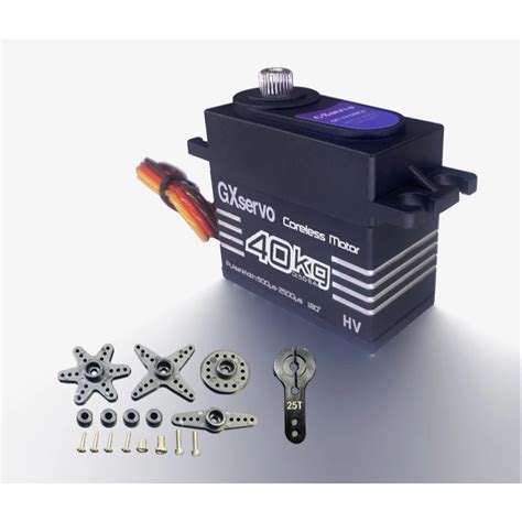gx servo 40kg coreless high speed servo for 1 10 1 8 truck buggy